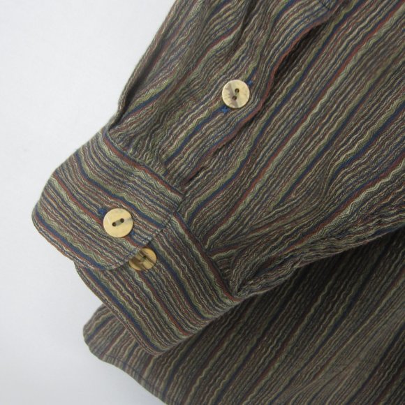 Jhane Barnes | Shirts | Vtg Jhane Barnes Mens Xl Tg Multicolor Striped ...